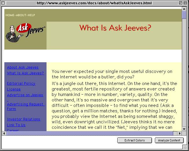 WebEvaluator: Deducing Emotion and Personality From Web Pages